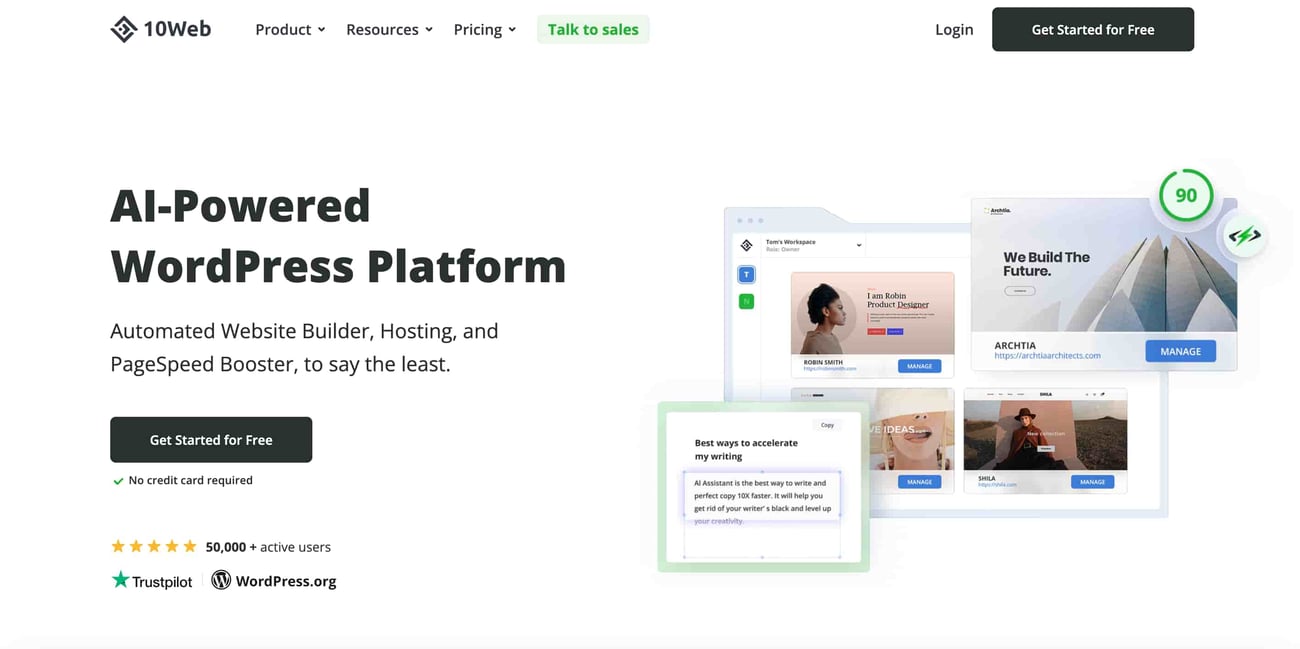 Our 15 Favorite AI Website Design Tools